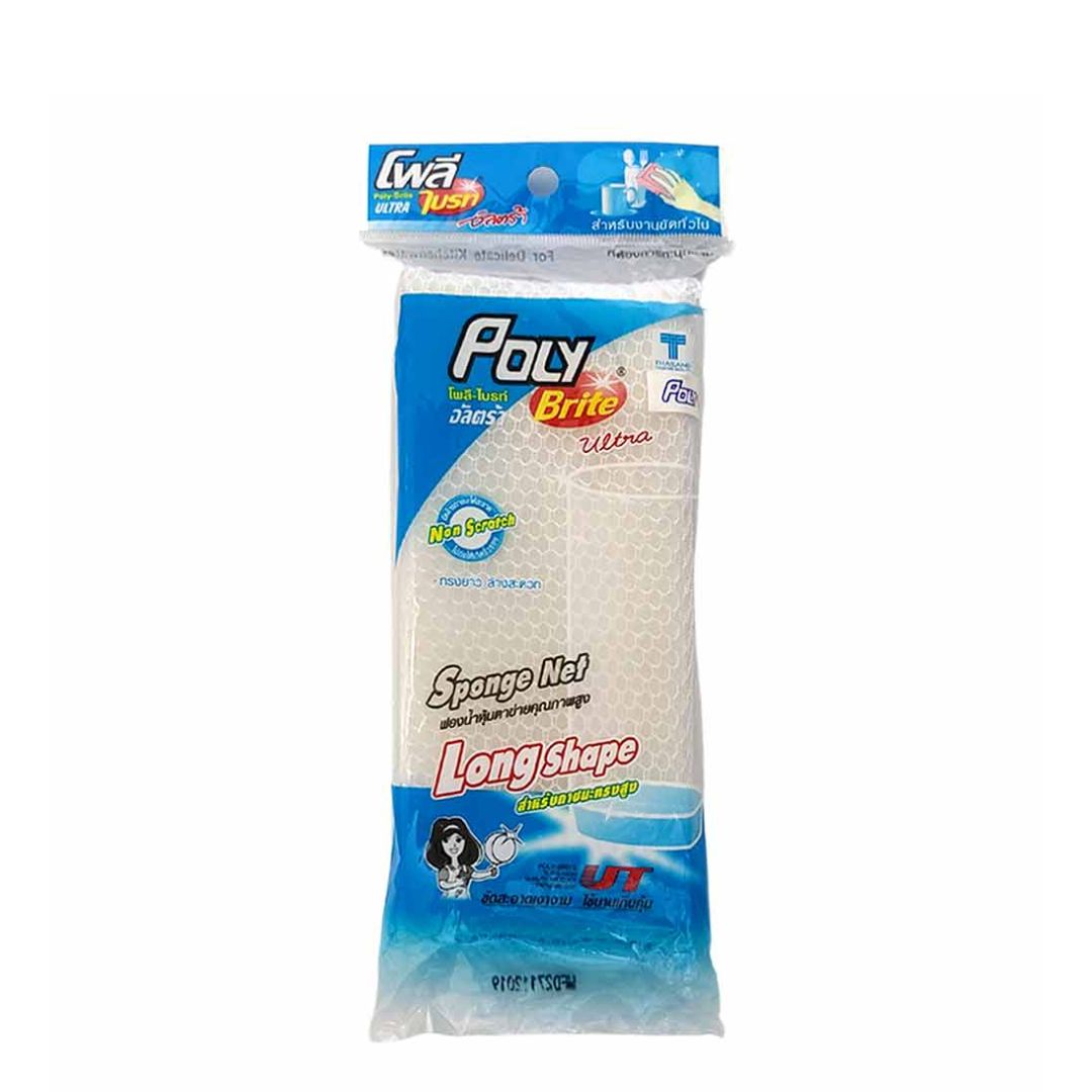 POLY BRITE LONG SHAPE SPONGE NET 7X16