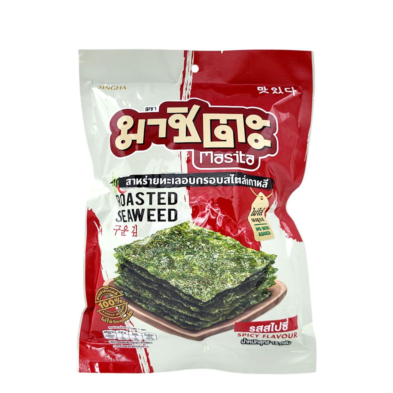 Masita Roasted Seaweed Spicy 15g