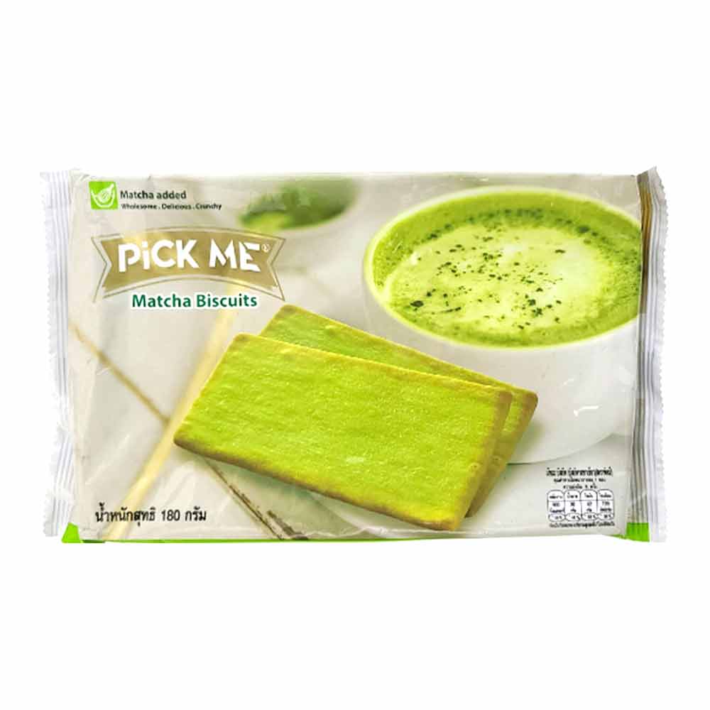 PICK ME MATCHA BISCUITS 180ML