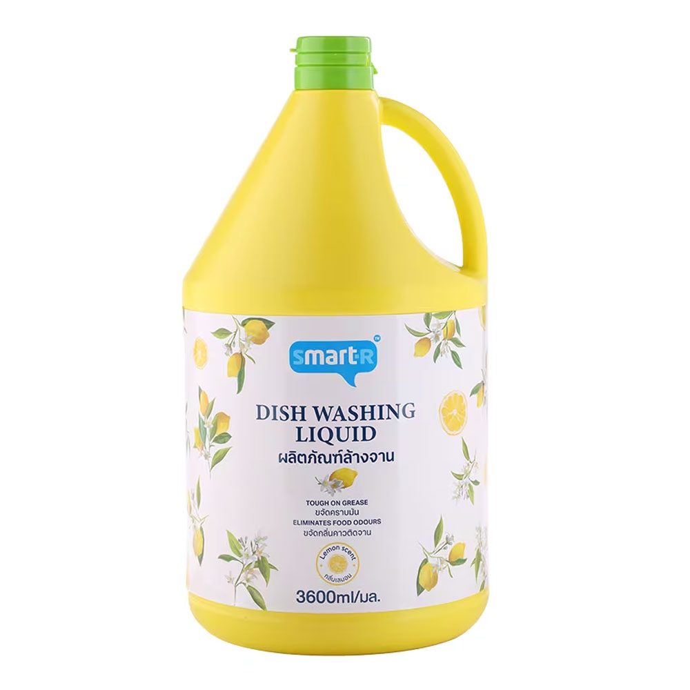 Smarter Dish Washing Liquid Lemon Scented 3.6L