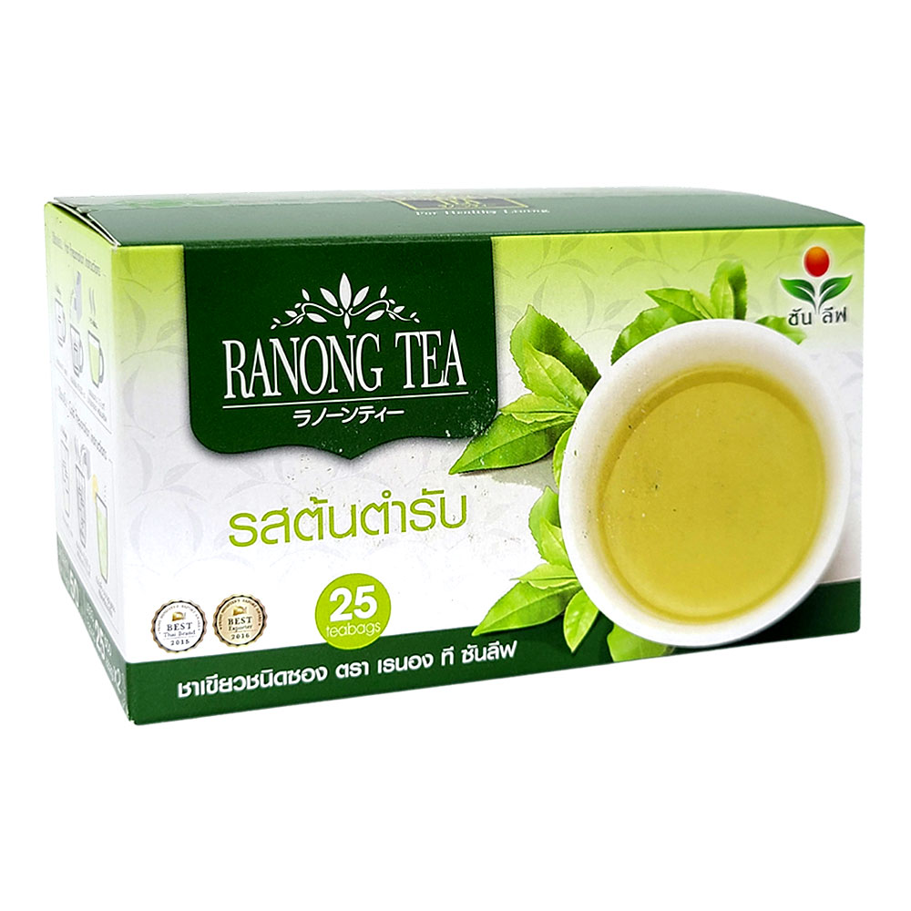 RANONG TEA Original Green Tea 50gx25 Teabags