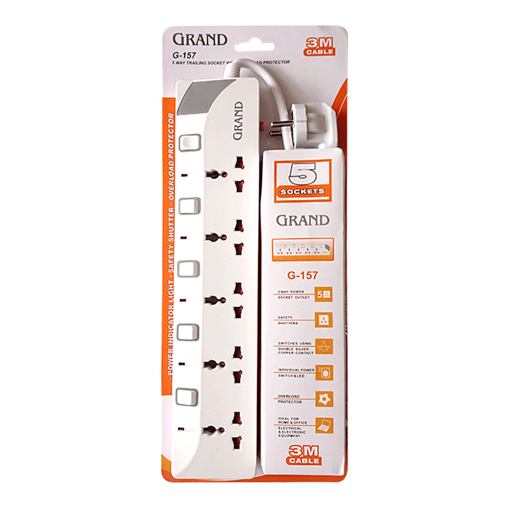 GRAND Sockets 5w G-157 3M Cable