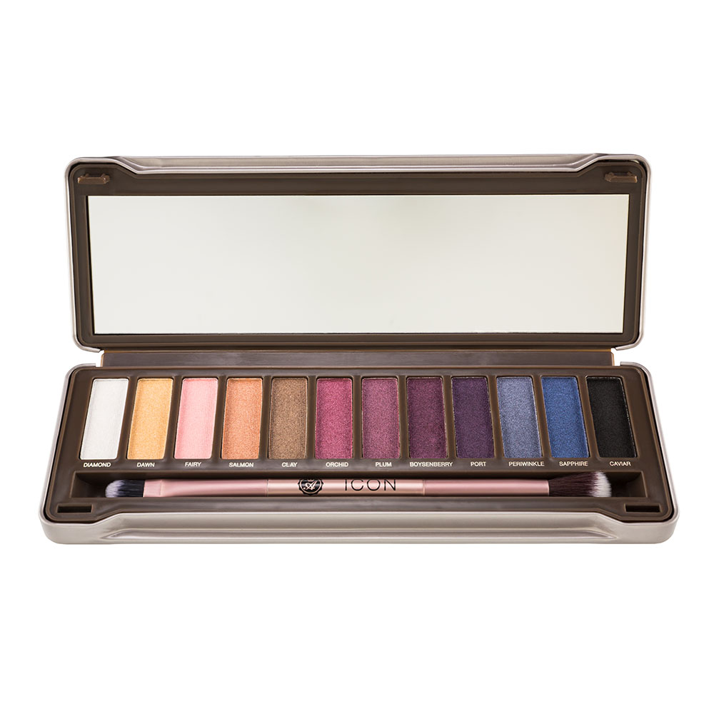 ABSOLUTE NEW YORK Icon Eye Shadow Palette Twilight