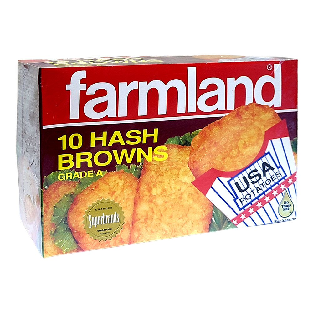 Farmland 10 Hash Browns Grade A 700g
