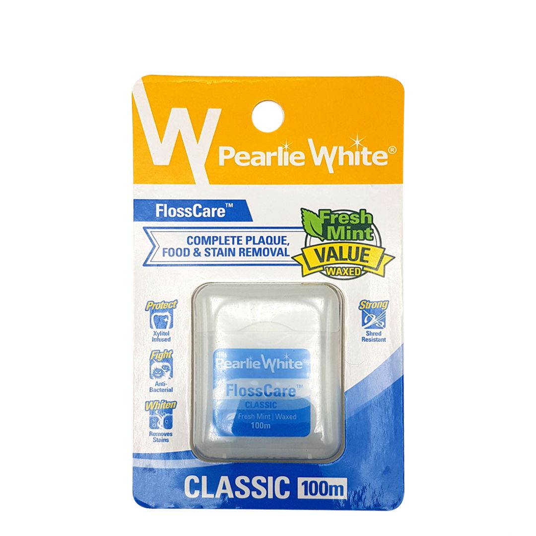 PEARLIE WHITE FLOSS CEAR PLUS 100M
