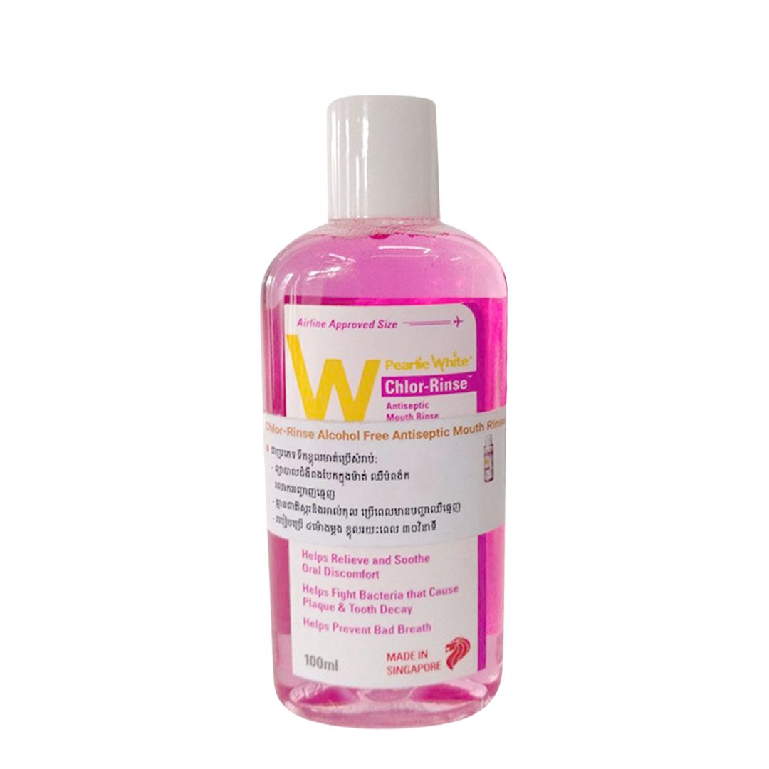 PEARLIE WHITE CHLOR RINSE ANTISEPTIC MONTH RINSE
