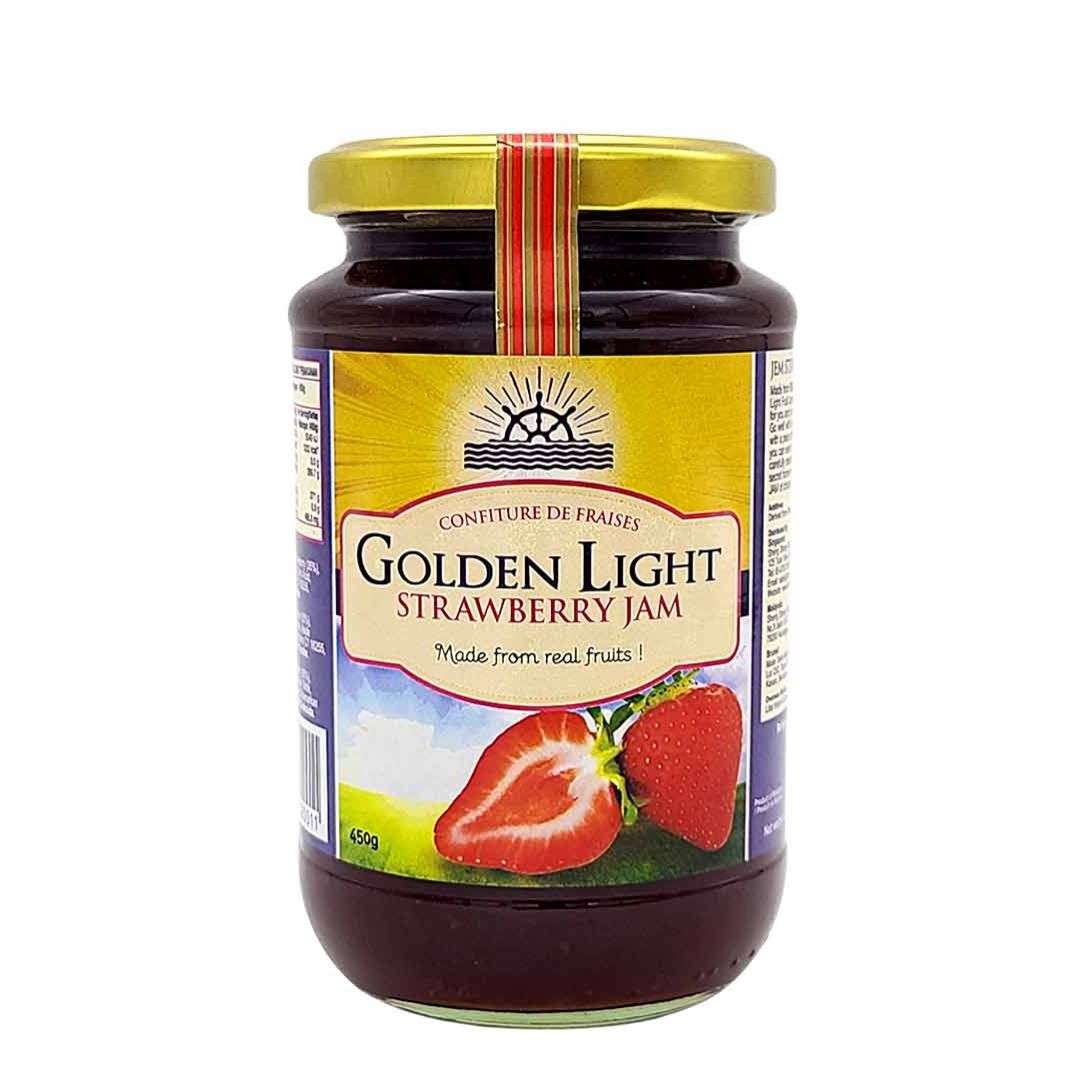 Golden Light Strawberry Jam 450g