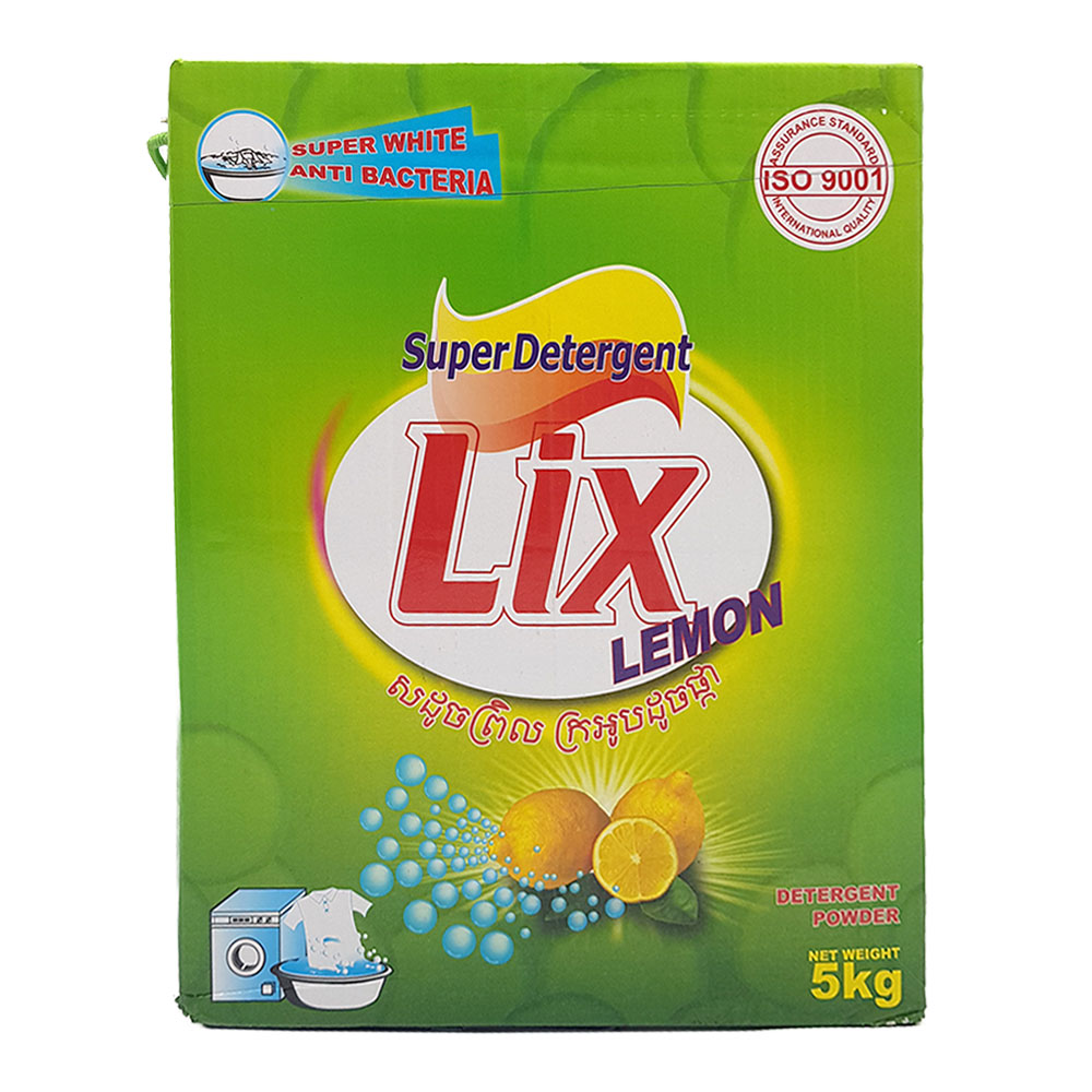 LIX SUPER DETERGENT LEMON 5KG