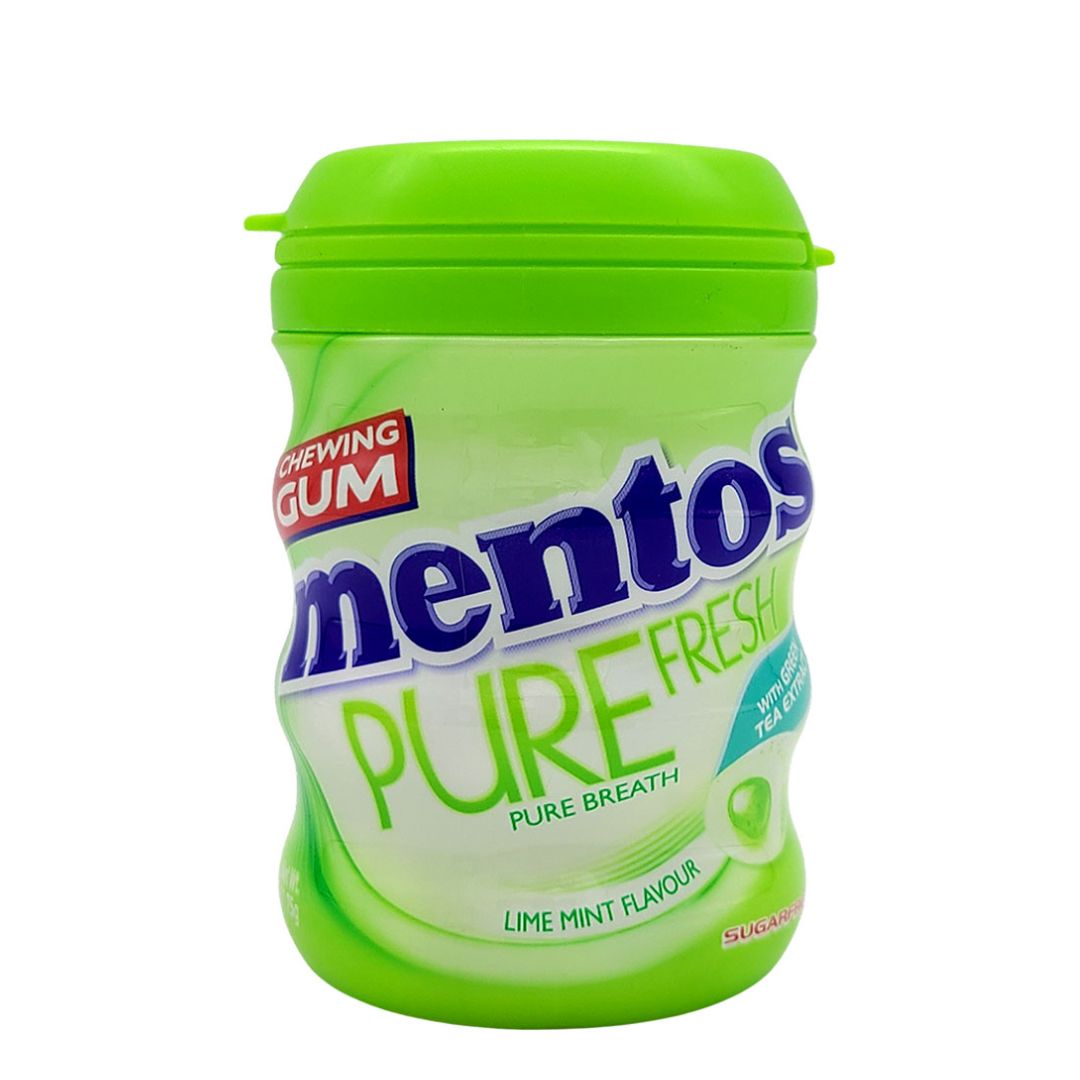 Mentos Pure fresh Lime Mint Fla 57.5g