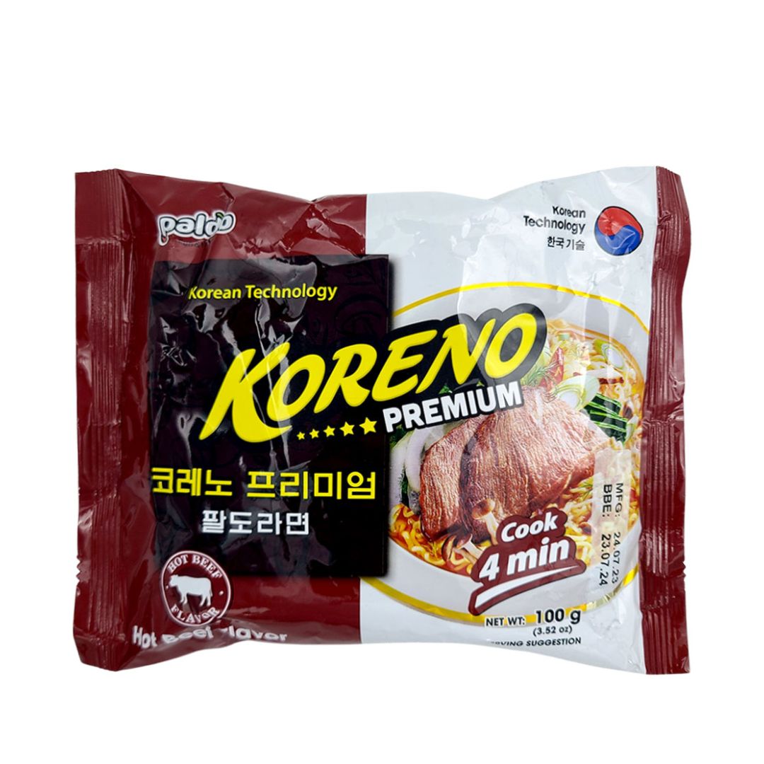 Paldo Koreno Hot Beef Fla 100g