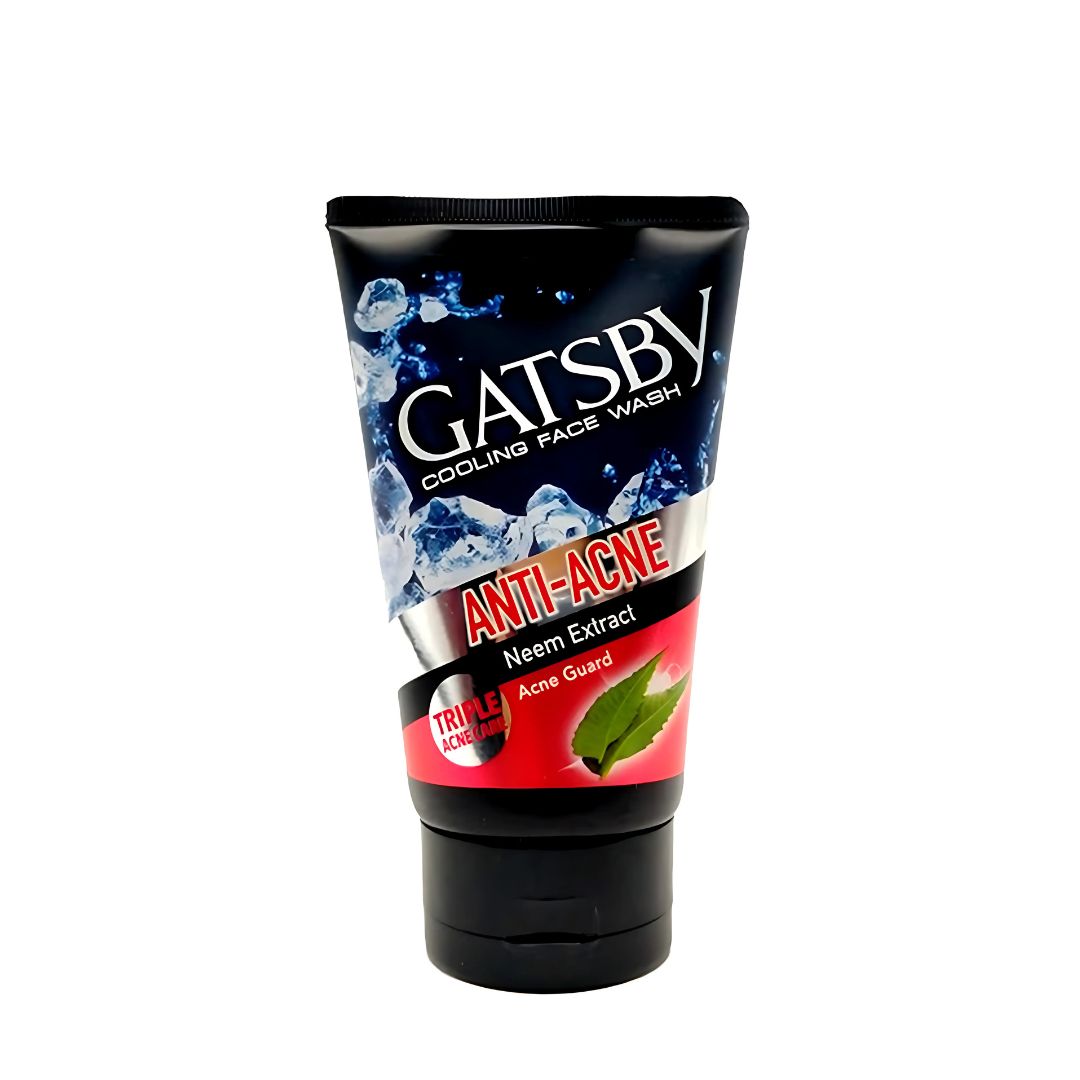 GATSBY COOLING FACE WASH ANTI-ACNE 100g