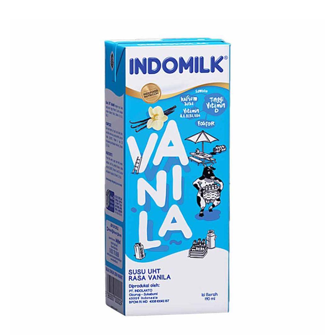 INDOMILK VANILLA 190ML