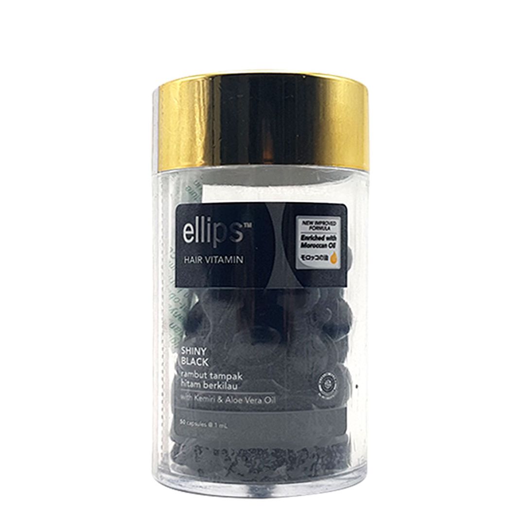ELLIPS SHINNY BLACK JAR 50 CAPSULES