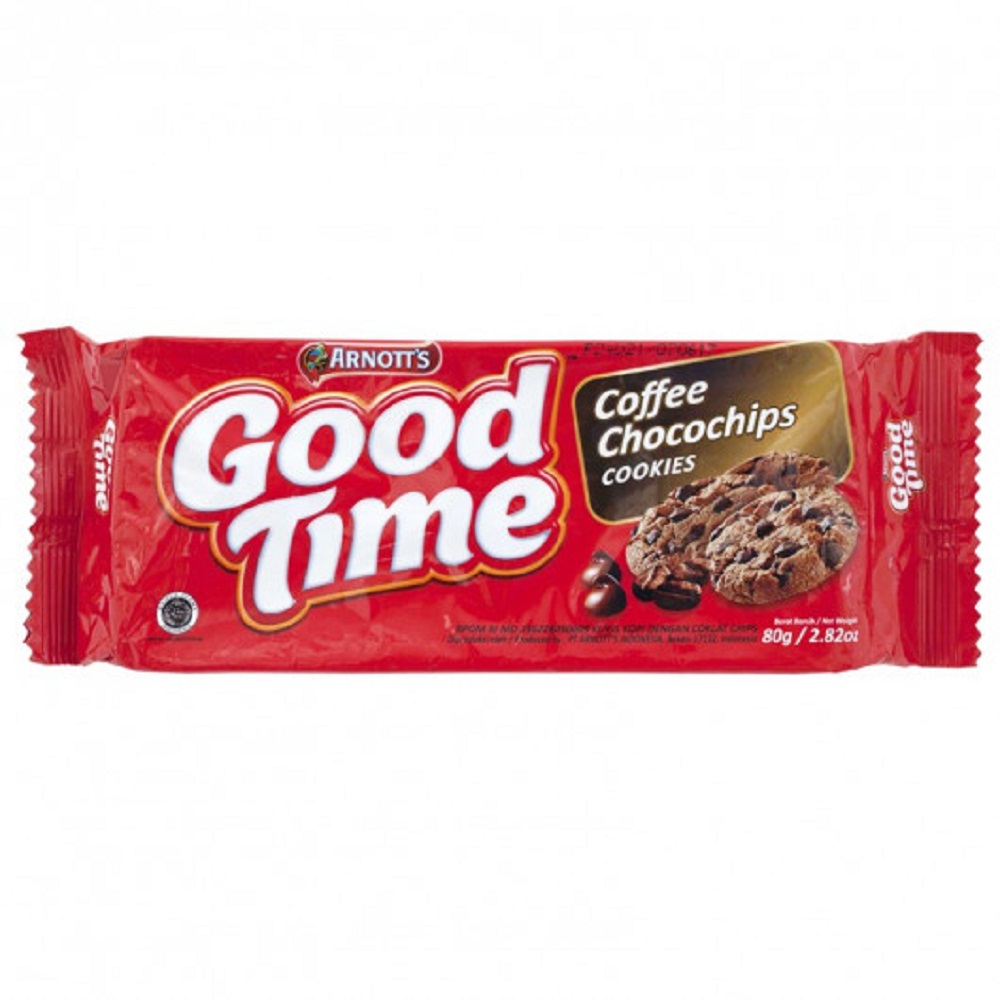 ARNOTTS GOOD TIME CHOCOCHIPS 80G