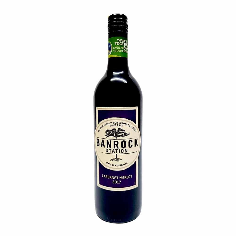 BANROCK STATION CABERNET MERLOT 750ML