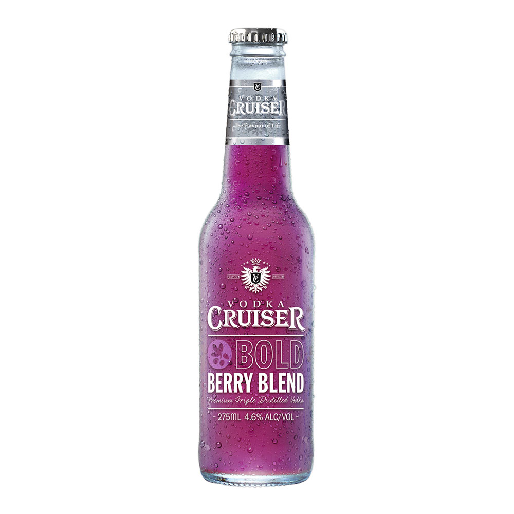 VODKA CRUISER BOLD BERRY BLEND(4.6%ACL/VOL)