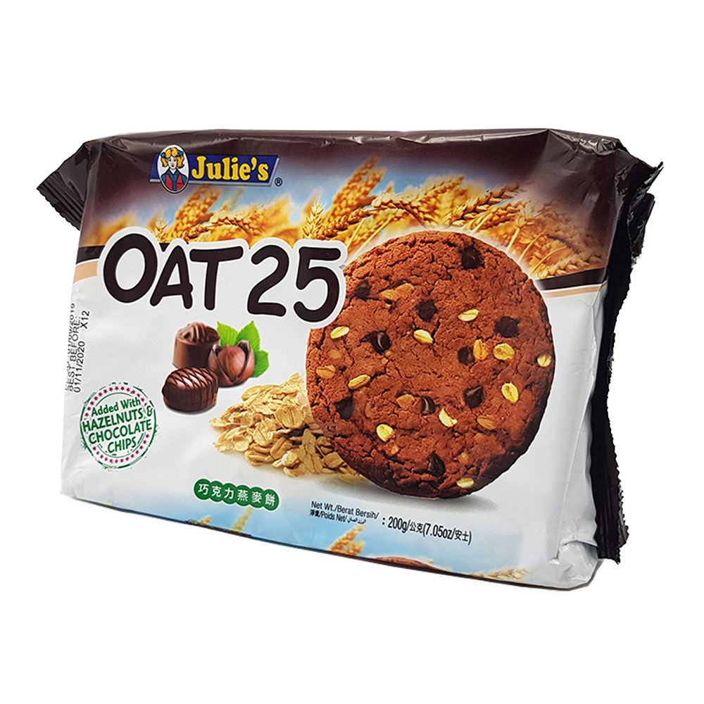 JULIE'S OAT 25 CHOCOLATE 200G