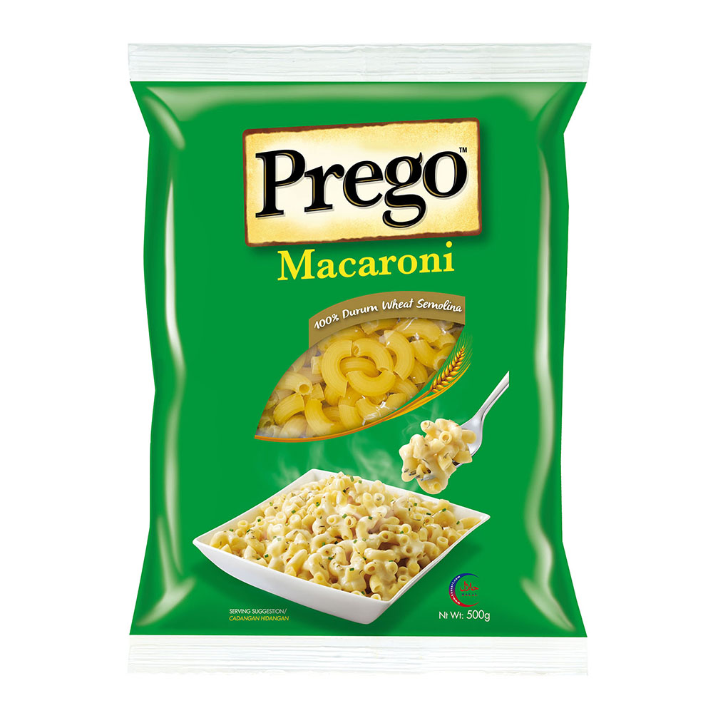 PREGO MACARONI PASTA 500G