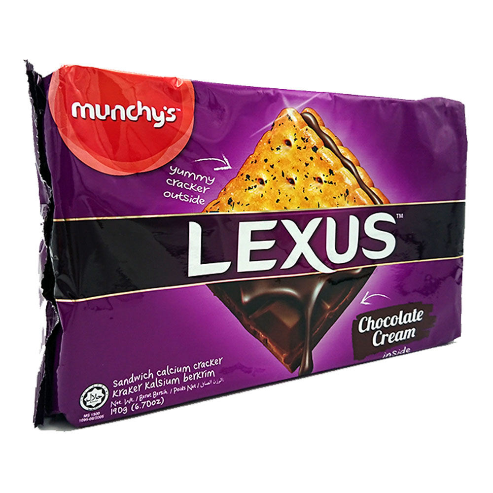 MUNCHY'S LEXUS MUNCHY'S CHOCOLATE CREAM 225G
