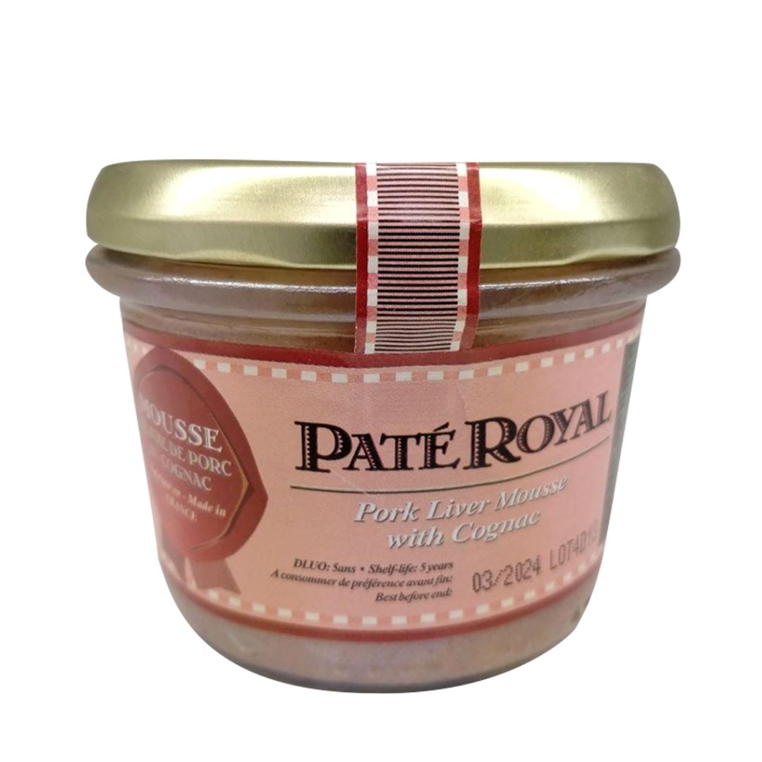 PATE ROYAL PORK LIVER MOUSSE WITH COGNAC