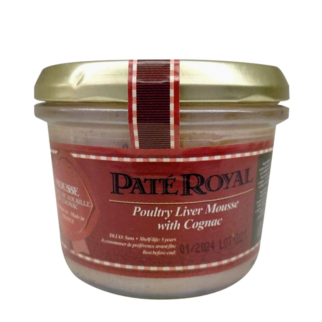 PATE ROYAL POULTRY LIVER MOUSSE WITH COGNAC