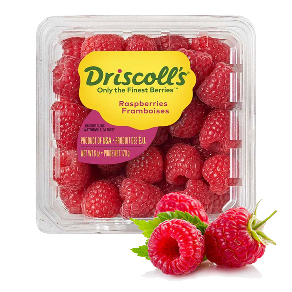 Raspberry-Driscoll / ផ្លែរ៉ាសបឺរីប្រអប់ (1Pack Around 170g)