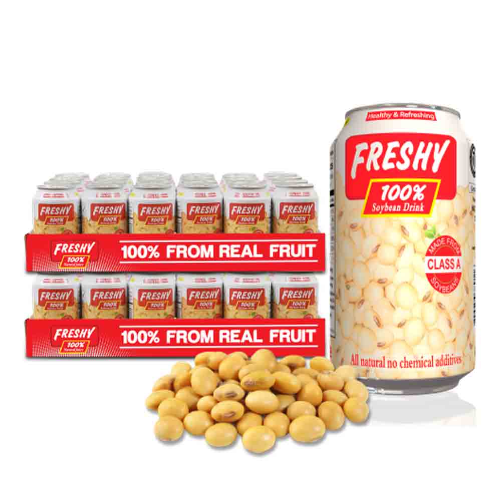 FRESHY SOYBEAN JUICE 24 x 300ML