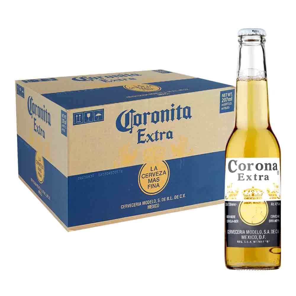 Corona extra beer 4.5% Vol 24 x 207ml