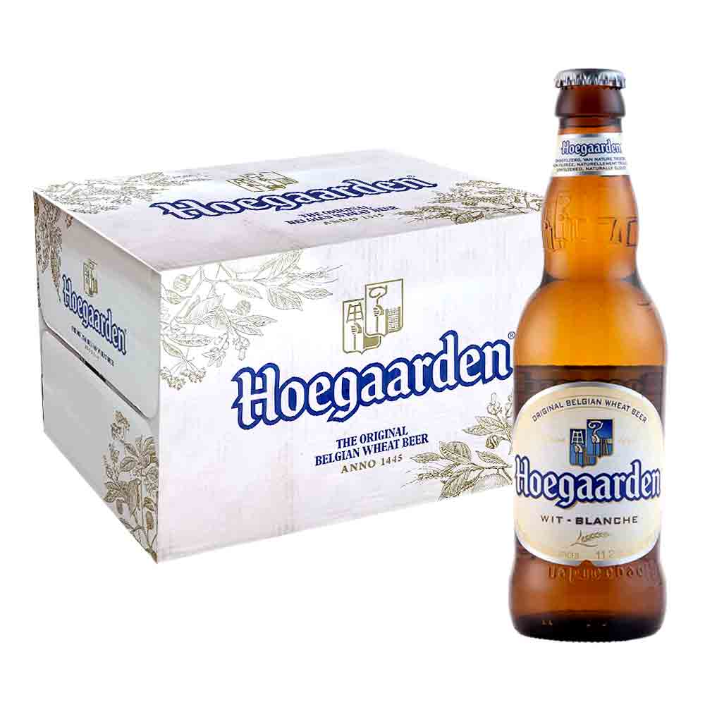Hoegaarden The Original Belgian Wheat Beer 4.8% Vol 24 x 330ml