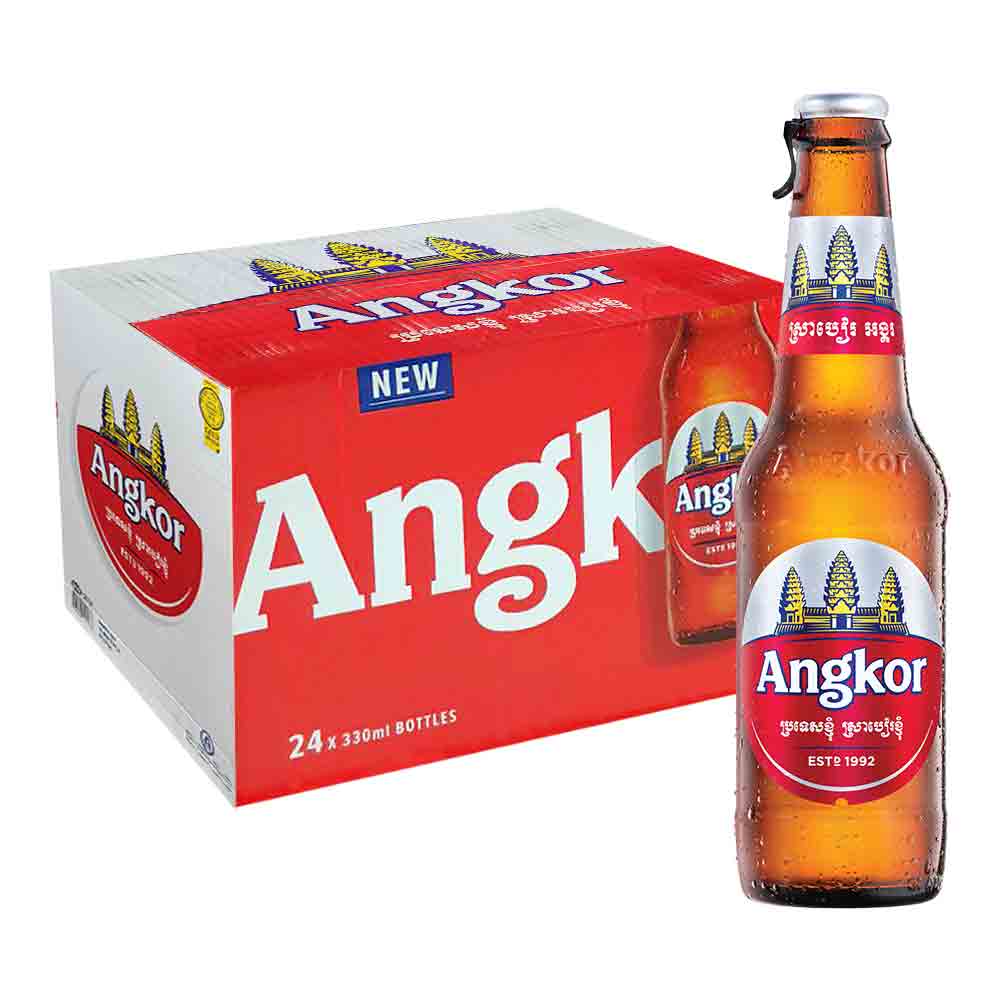 CAMBREW Angkor Beer 5% Vol 24 x 330ml
