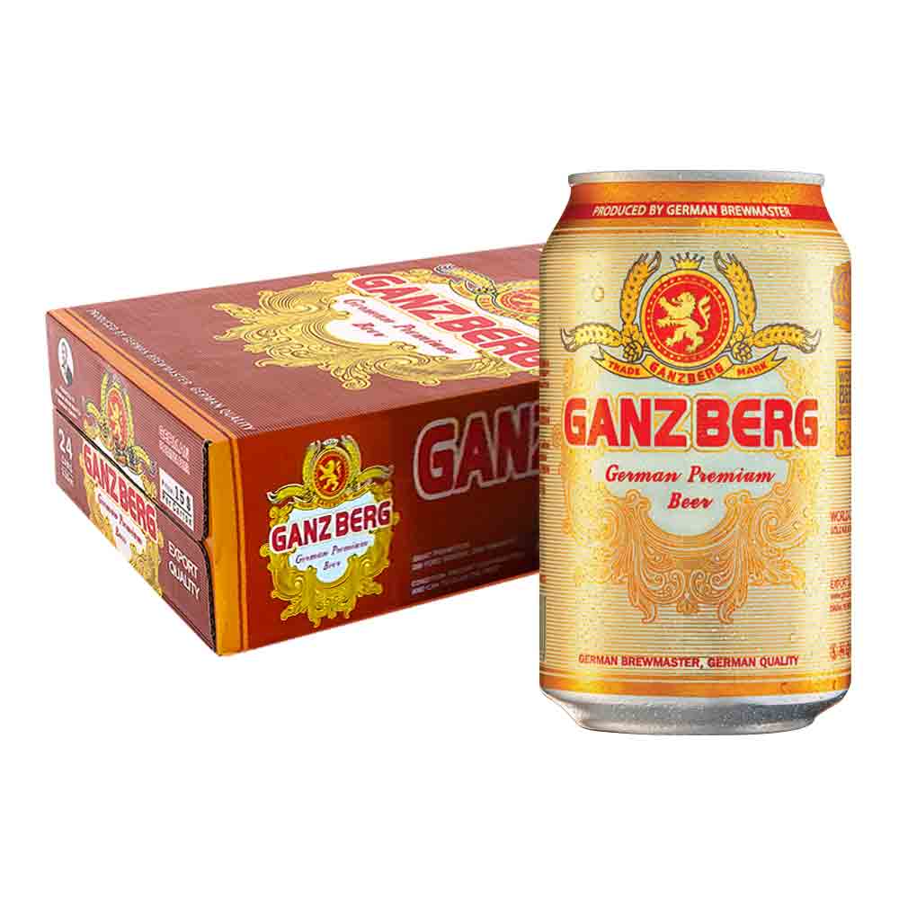 GANZBERG German Permium Beer 5% Vol 24 x 330ml