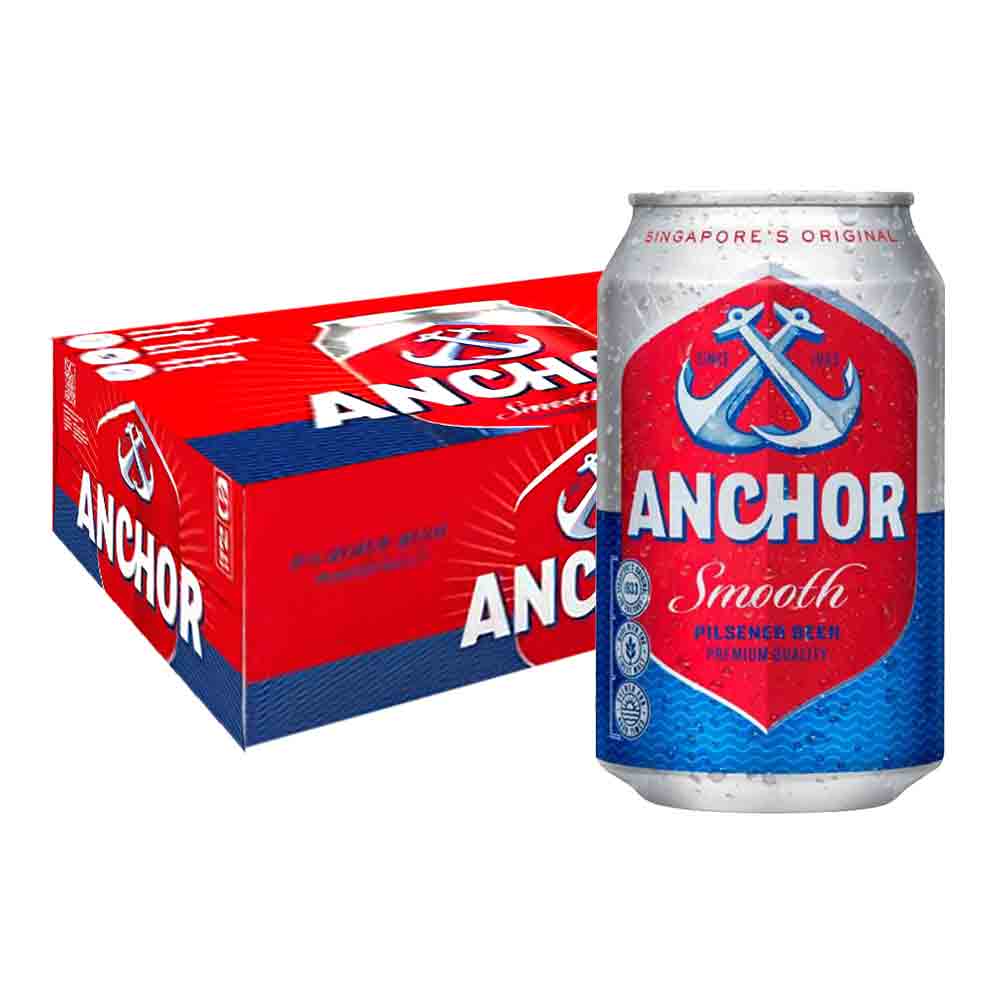 Heineken Anchor Smooth Pilsener Beer 5% Vol 24 x 330ml