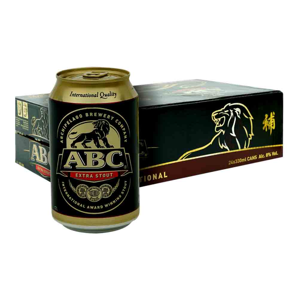 ABC Extra Stout Beer 8% Vol 24 x 330ml