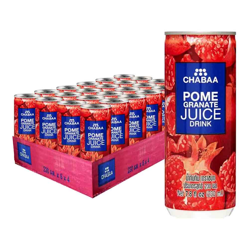 CHABAA POME GRANATE JUICE DRINK 24 x 230ML