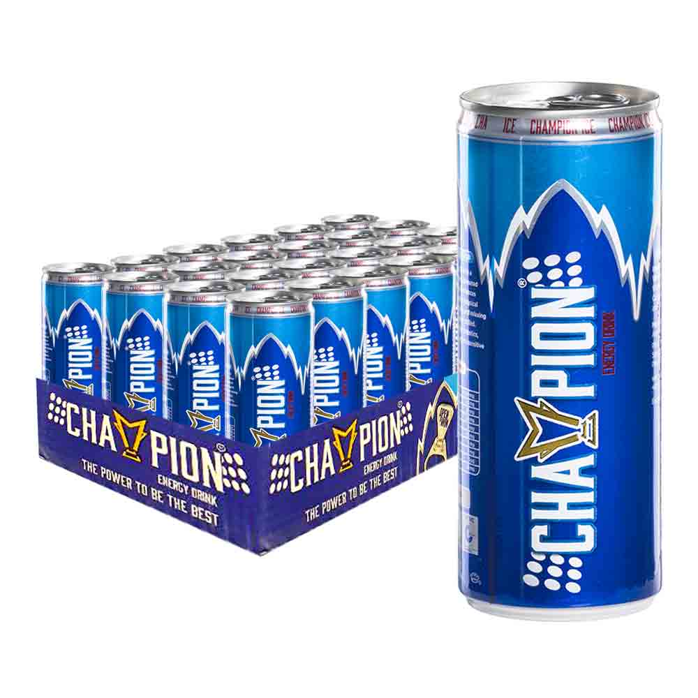 CHAMPION ENERGY DRINK 24 x 250ML