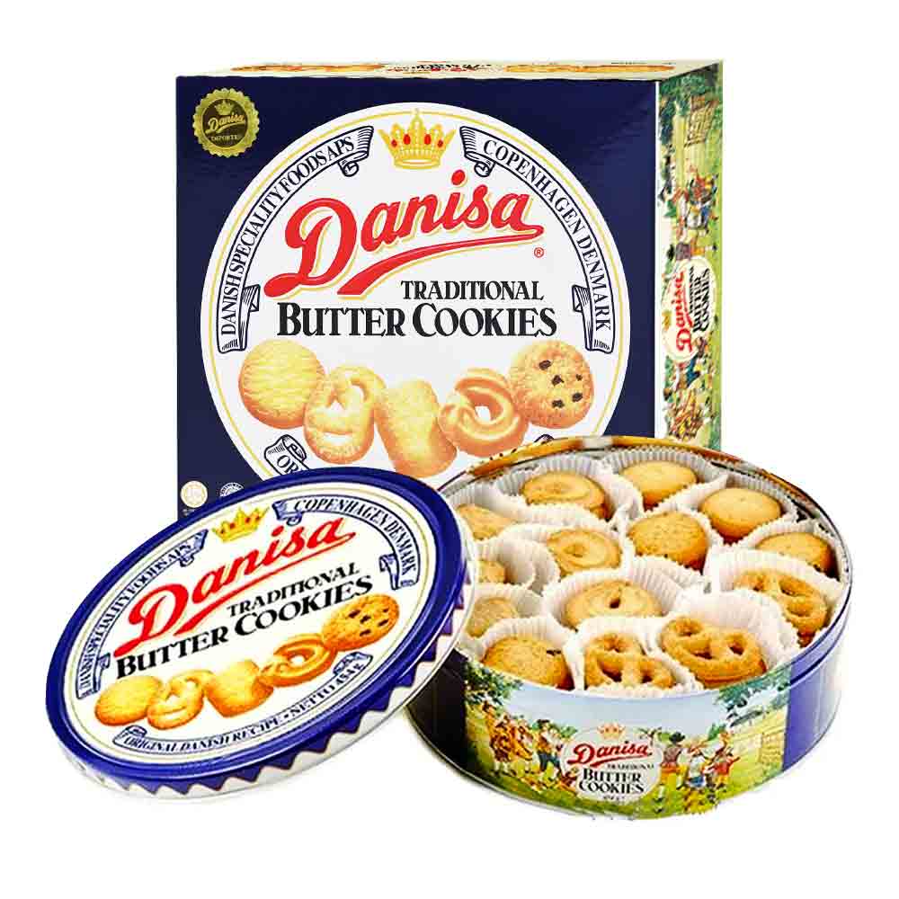 DANISA TRADITIONAL BUTTER COOKIES 1BOX 600G