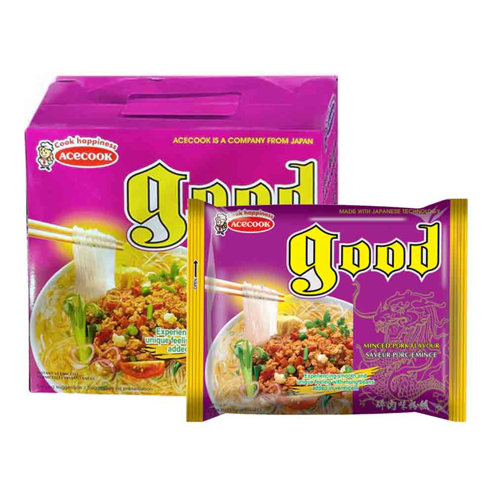 Acecook Good Minced Pork Flavour 12 Bags