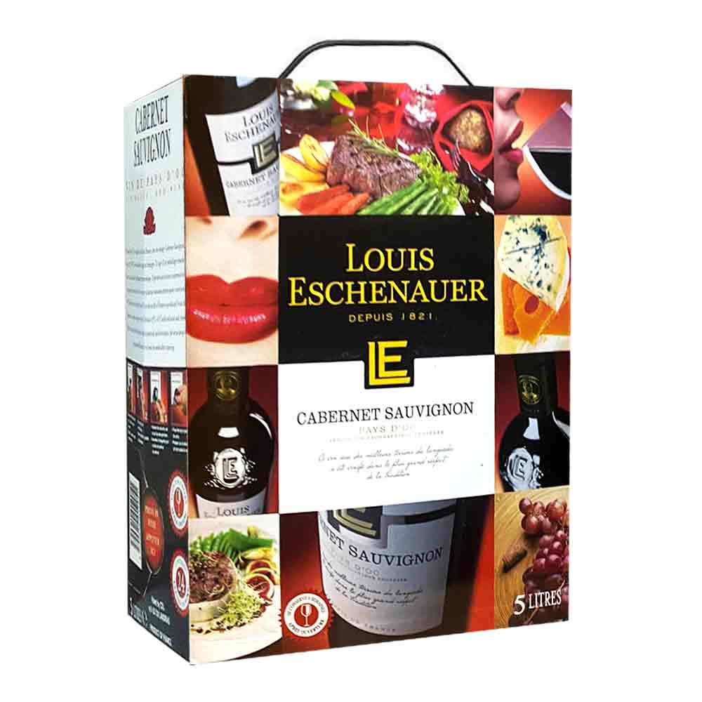 LOUIS ESCHENAUER Depuis 82 Le Cabernet Sauvignon 13.5% Vol 5L