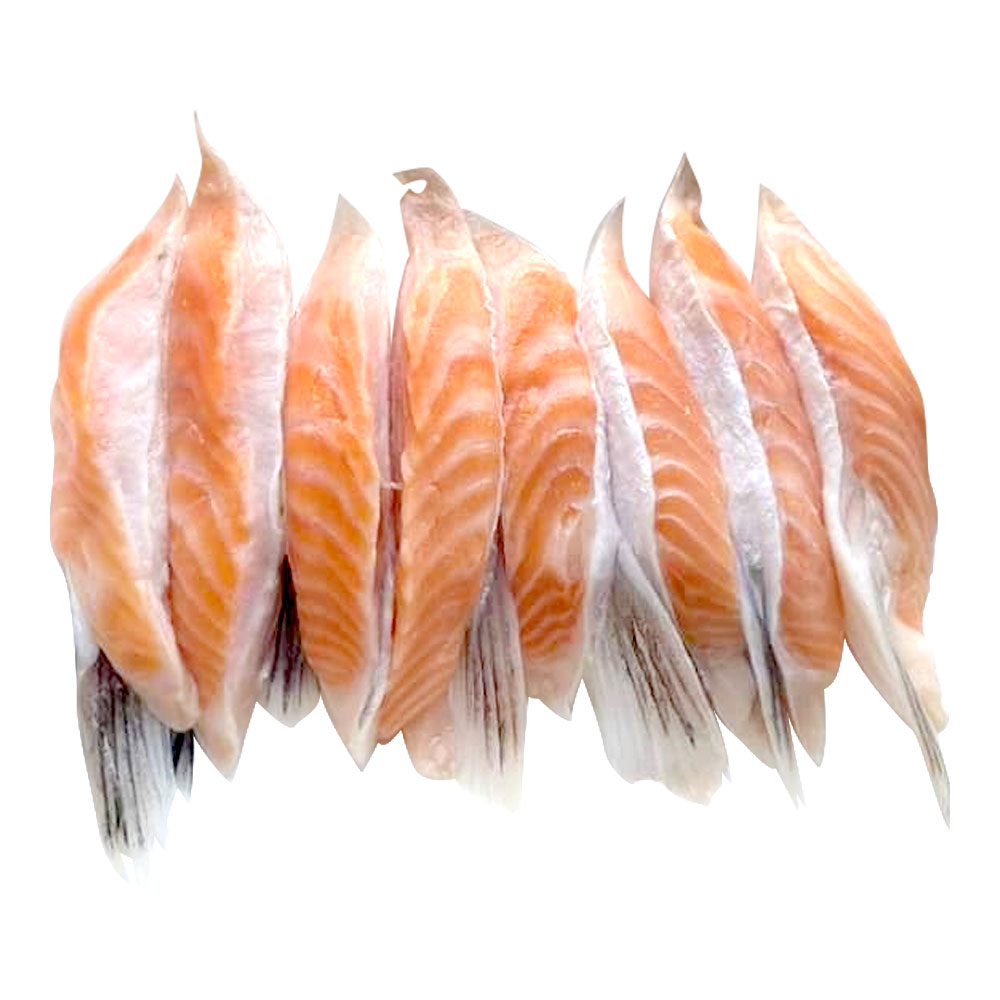 SALMON WHITE FINS FISH / ព្រុយត្រីសាម៉ុនសក្លាសេ (Around 500g)